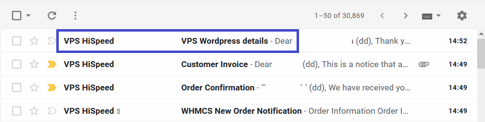 คู่มือใช้งาน VPS Wordpress Control Panel - VPS HiSpeed