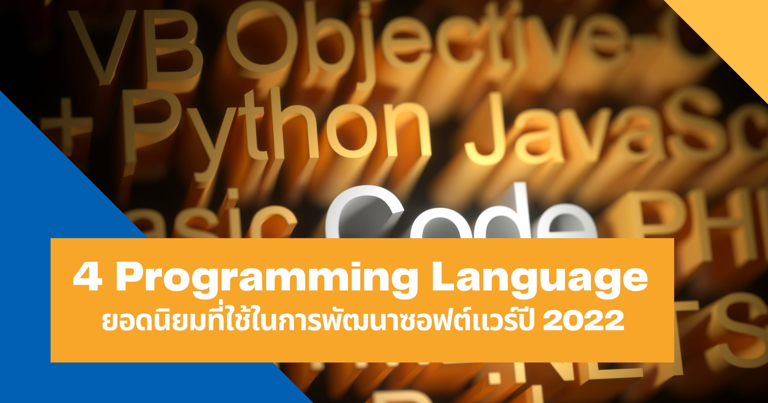 4 ภาษา Programming Language ที่กำลังมาแรงในปี 2022 - VPS HiSpeed