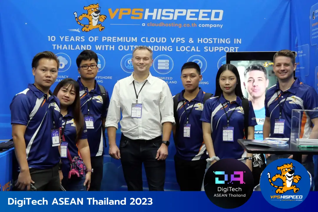 ครั้งแรก! ของ VPS HiSpeed ณ งาน DigiTech 2023 - VPS HiSpeed