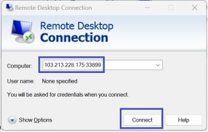 วิธีเข้า Remote Desktop VPS - VPS HiSpeed