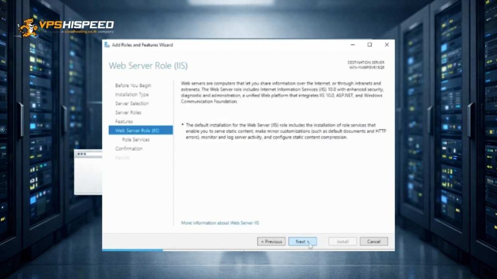 ติดตั้ง IIS, PHP, MySQL บน Windows Server - VPS HiSpeed